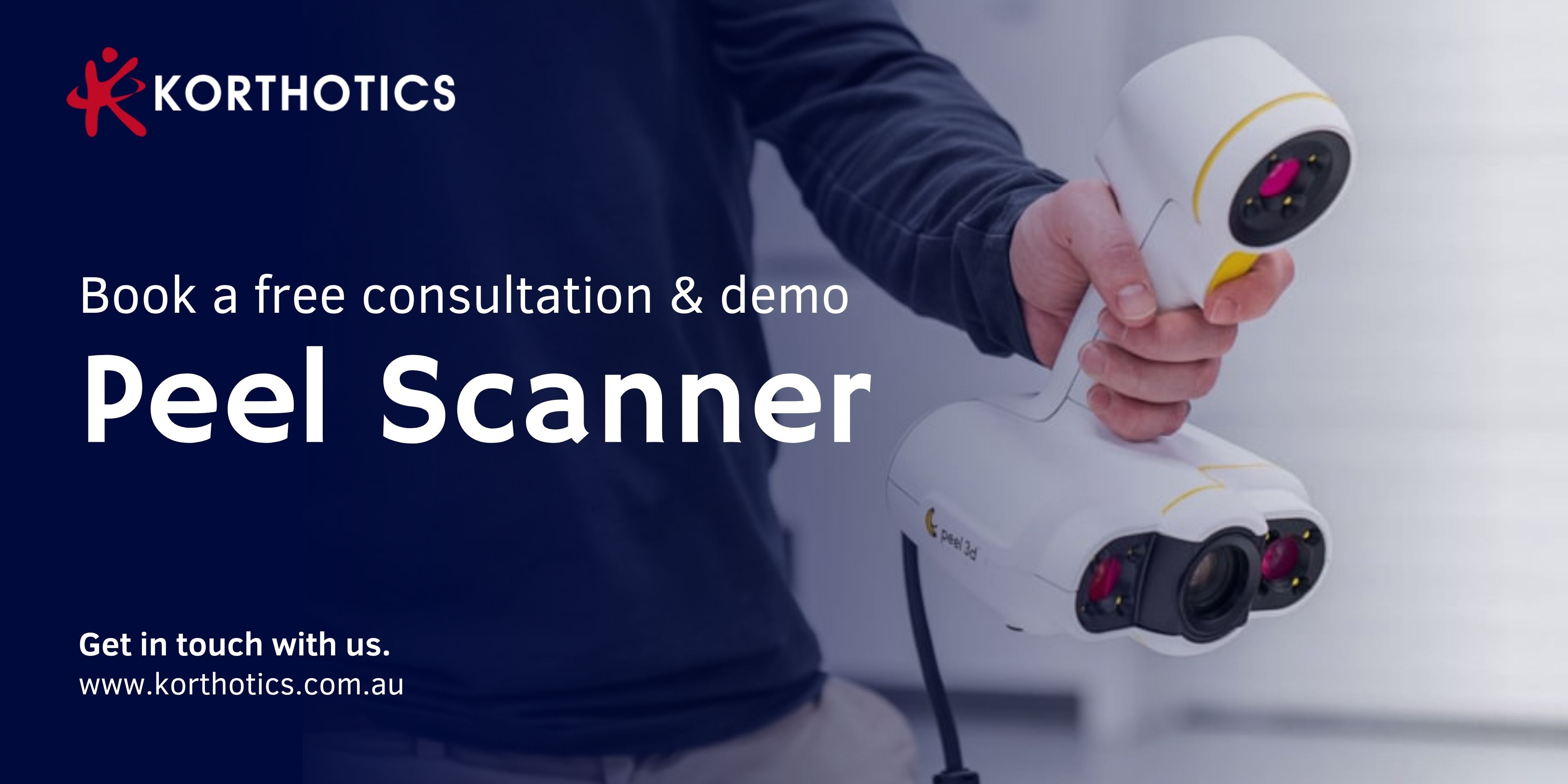Book a Demo of the Peel 3d Scanner