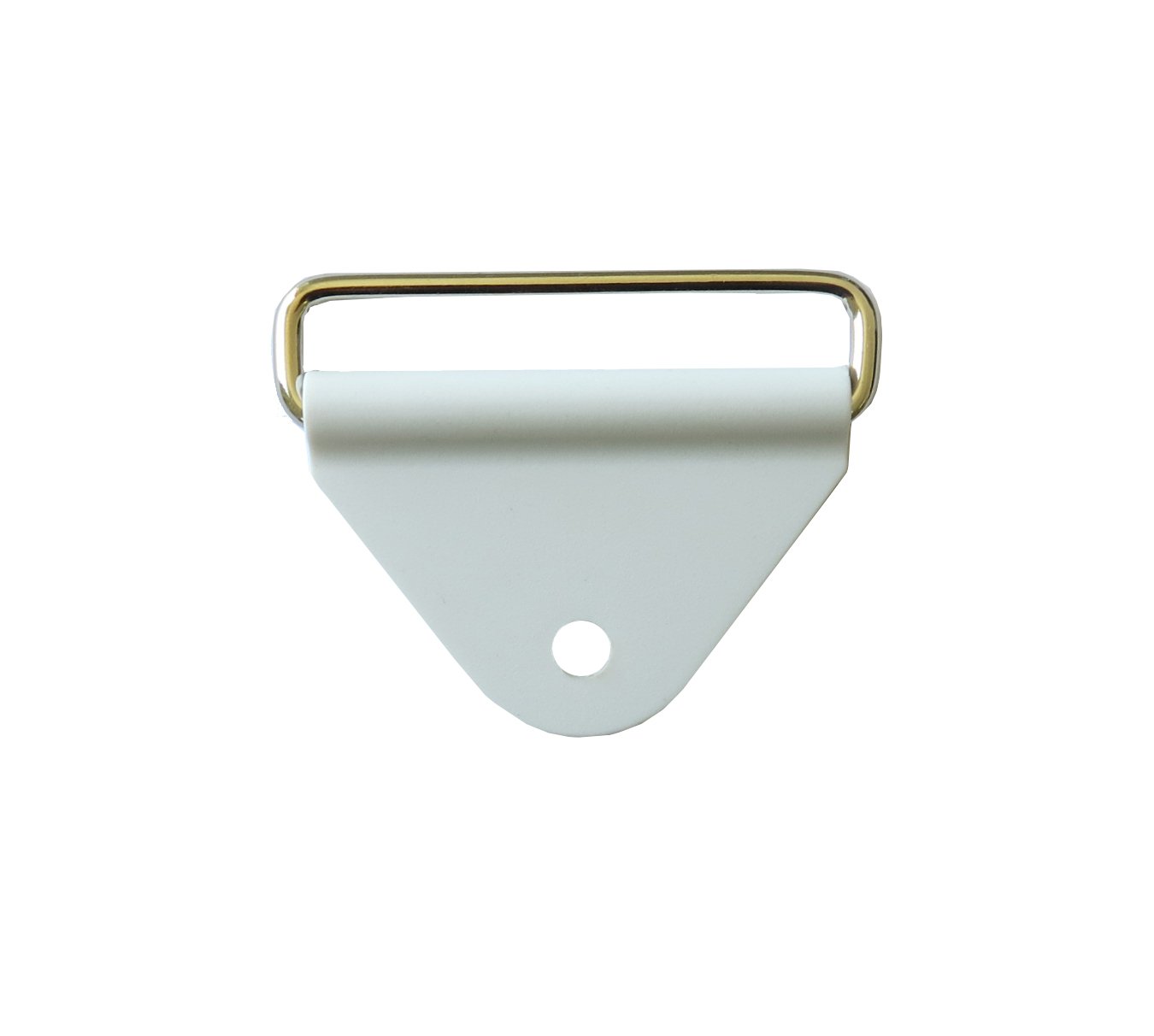 Chafes & Loop 2.0" Triangle White w/ Rectangle SS Loop